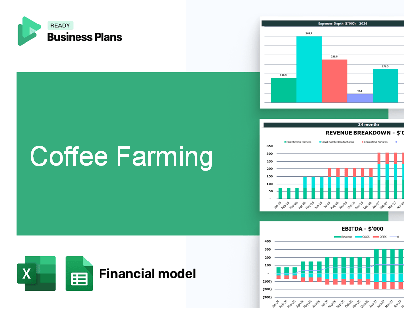 Coffee Farming Financial Model – ReadyBizPlans.com