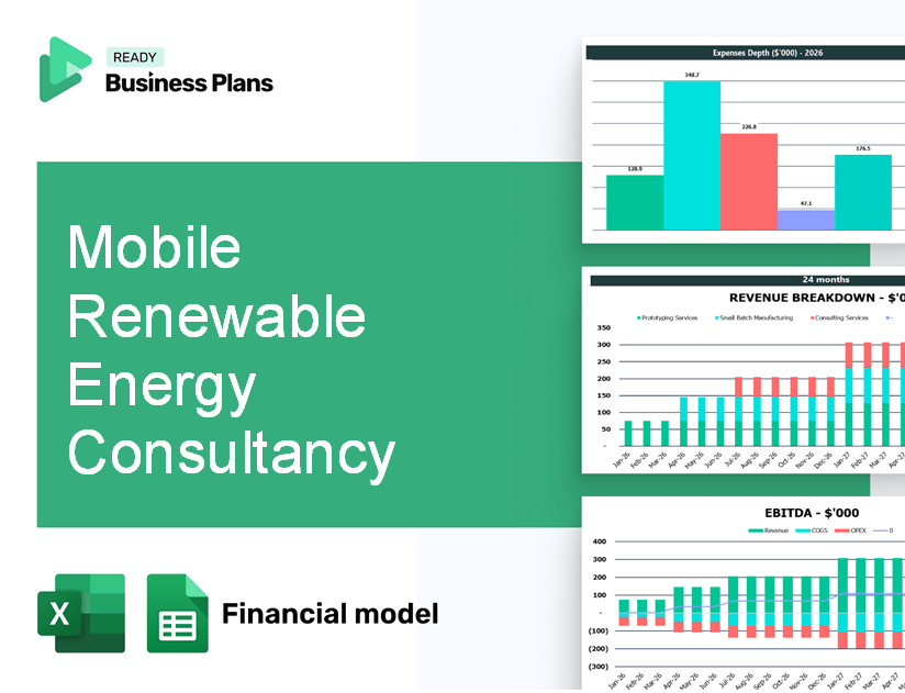 Mobile Renewable Energy Consultancy Financial Model ...