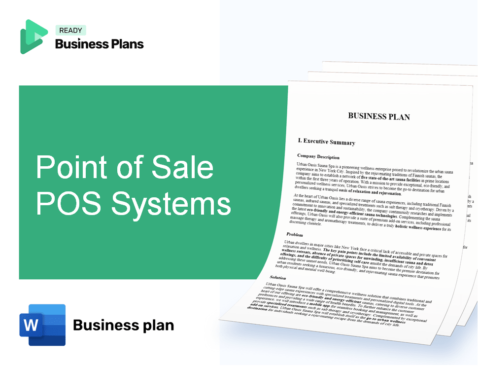 Point of Sale POS Systems Business Plan – SampleBusinessPlanTemplate.com