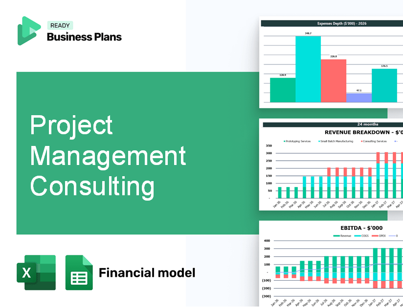 Project Management Consulting Financial Model ...