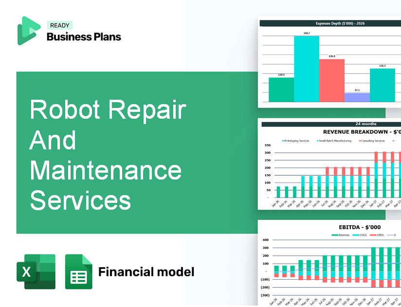 Robot Repair And Maintenance Services Financial Model ...
