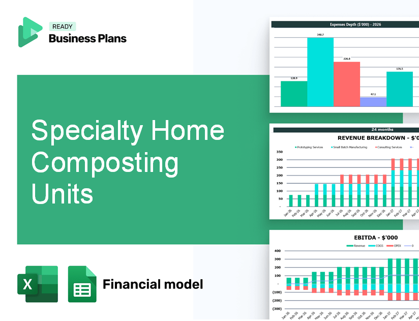 Specialty Home Composting Units Financial Model ...